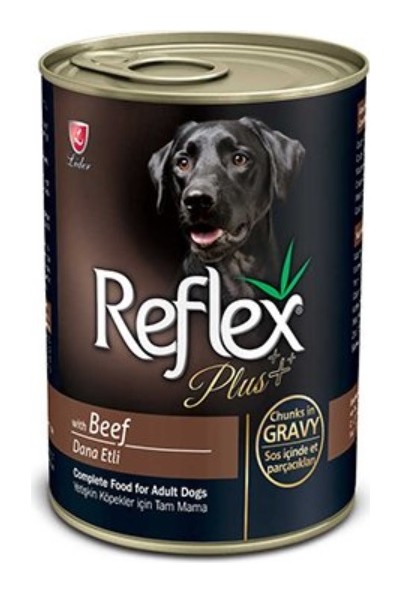 Reflex Plus Biftekli Köpek Konserve Sos İçinde Et Parçacıklı 400 Gr