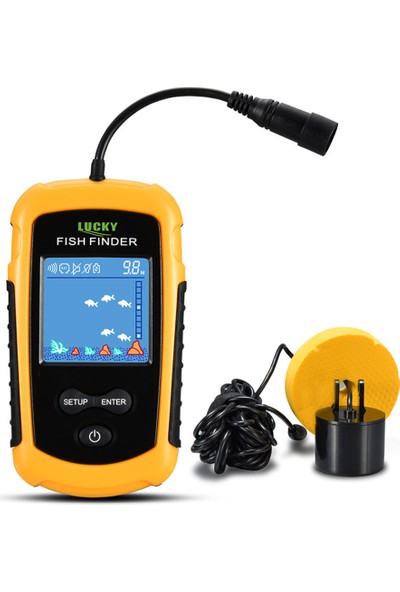 Lucky Şanslı LCD Renkli Ekran Taşınabilir Kablolu Balık Bulucu Lucky Şanslı LCD Renkli Ekran Taşınabilir Kablolu Balık Bulucu