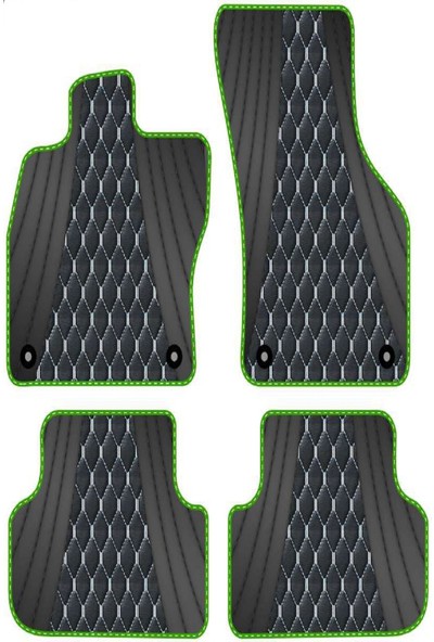 Tegin Mercedes cl W215 2000-2006 Beyaz Dikiş Siyah Deri Desen Yeşil Kenar Paspas Tegin Mercedes cl W215 2000-2006 Beyaz Dikiş Siyah Deri Desen Yeşil Kenar Paspas