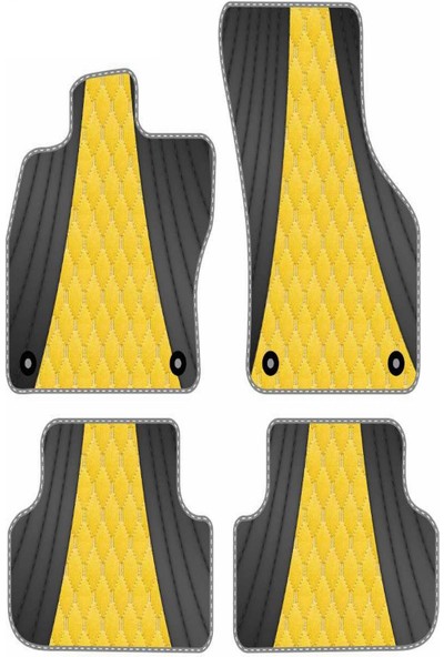 Tegin Hyundai Sonata Nf 2005-2009 Sarı Deri Siyah Deri Desenli Gri Kenar Paspas Tegin Hyundai Sonata Nf 2005-2009 Sarı Deri Siyah Deri Desenli Gri Kenar Paspas