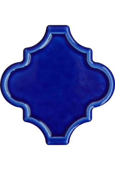 Can Seramik 12 x 12 cm Kobalt Arabesk Desenli Kabartmalı Çini Karo (5'li 1 Paket) Can Seramik 12 x 12 cm Kobalt Arabesk Desenli Kabartmalı Çini Karo (5'li 1 Paket)