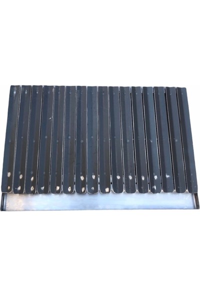 Gülsan Mangal Izgarası 40 x 70 cm Oluklu Barbekü Izgarası Gülsan Mangal Izgarası 40 x 70 cm Oluklu Barbekü Izgarası