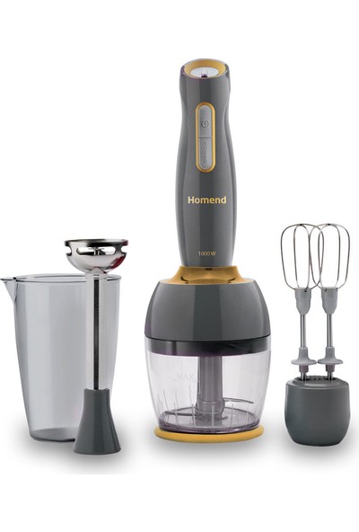 Handmaid 1962H Blender Set Antrasit Gold Handmaid 1962H Blender Set Antrasit Gold