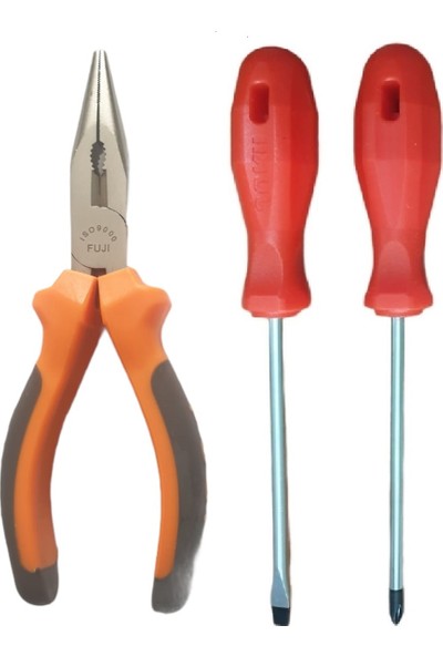 Kayasan 160 mm Kargaburun Duz Yıldız Tornavida