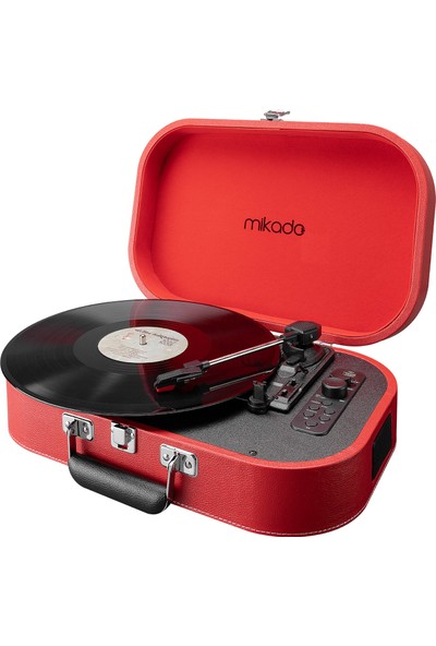 Mikado Nostalgia MN-101 Kırmızı USB + RCA + Bluetooth Destekli Müzik Kutusu Mikado Nostalgia MN-101 Kırmızı USB + RCA + Bluetooth Destekli Müzik Kutusu