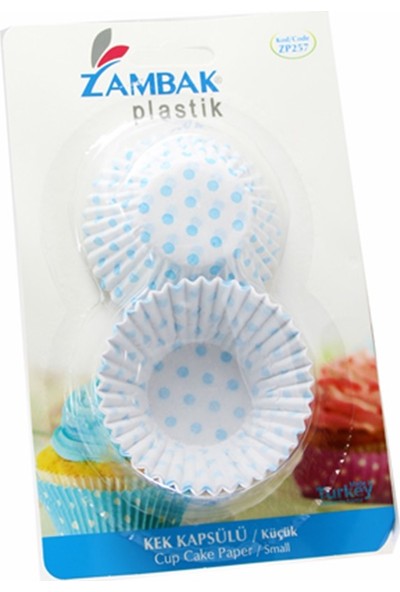 Zambak Kek Kapsülü (Küçük)