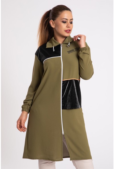 Akbaba Moda Kadın Kap Haki Akbaba Moda Kadın Kap Haki