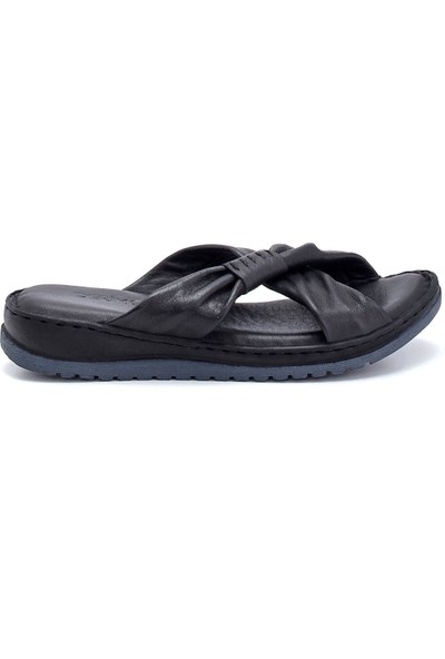 Derimod Kadın Comfort Deri Terlik