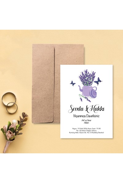 Otuz9 Kraft Zarflı Davetiye Düğün - Nişan - Kına - Nikah (100 Adet) Otuz9 Kraft Zarflı Davetiye Düğün - Nişan - Kına - Nikah (100 Adet)