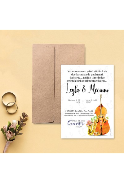 Otuz9 Kraft Zarflı Davetiye Düğün - Nişan - Kına - Nikah (100 Adet) Otuz9 Kraft Zarflı Davetiye Düğün - Nişan - Kına - Nikah (100 Adet)