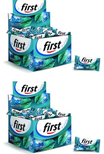 First Sakız Tekli 200 x 2'li Nane First Sakız Tekli 200 x 2'li Nane