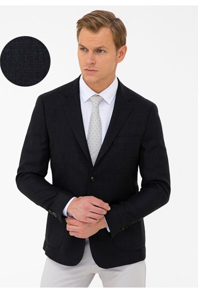 Pierre Cardin Siyah Slim Fit Ceket 50233711-VR046