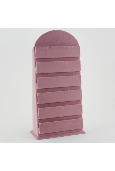 Aydın Dekor Yerli Süet Pembe Ayaklı Küpe Standı (Aydındecor) Aydın Dekor Yerli Süet Pembe Ayaklı Küpe Standı (Aydındecor)