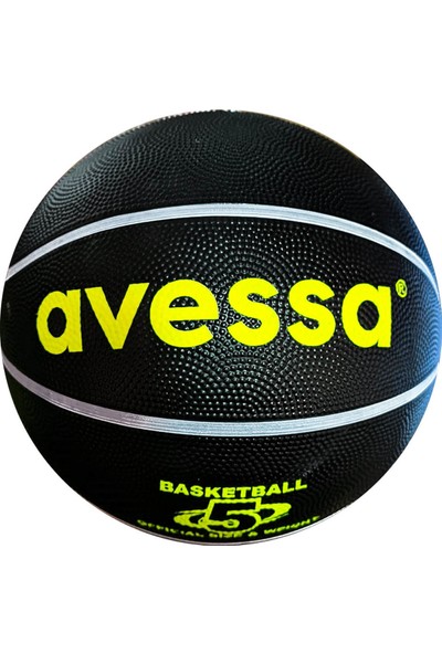 Avessa Basketbol Topu No 5 Siyah Brc