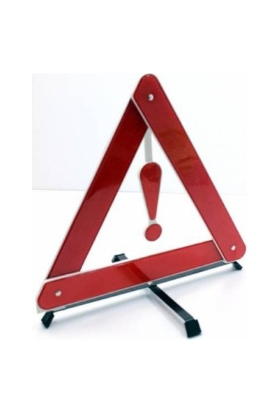 Enerji Trafik Üçgen Reflektör Metal Ayaklı 380MM Katlanır Enerji Trafik Üçgen Reflektör Metal Ayaklı 380MM Katlanır
