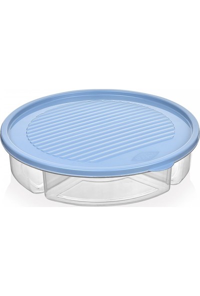 Bager Smart 5 Bölmeli Yuvarlak Saklama Kabı (2000 Ml) Kahvaltılık - Çerezlik Bager Smart 5 Bölmeli Yuvarlak Saklama Kabı (2000 Ml) Kahvaltılık - Çerezlik