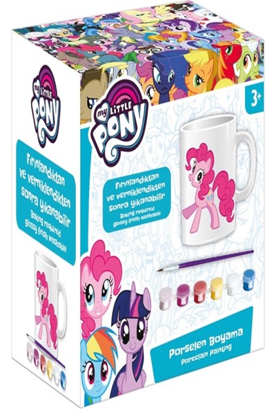 My Little Baby Porselen Bardak Boyama Seti My Little Pony