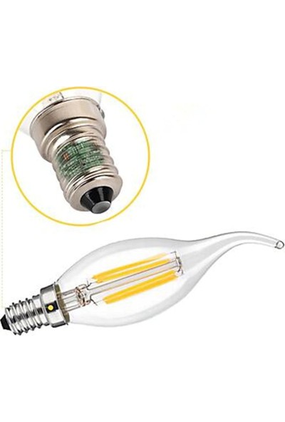 Ucuz Geldi Rustik LED Ampul 4W E14 İnce Duy Gün Işığı 3200K ERD23 5 Adet Lambam Dimmerli Kıvrık Mum Ampul Ucuz Geldi Rustik LED Ampul 4W E14 İnce Duy Gün Işığı 3200K ERD23 5 Adet Lambam Dimmerli Kıvrık Mum Ampul