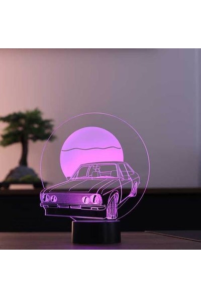 By-Lamp 3 Boyutlu Retro Araba LED Masa Lambası By-Lamp 3 Boyutlu Retro Araba LED Masa Lambası