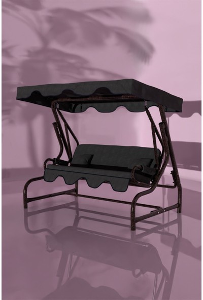 İskele Karam 3 Kişilik Bahçe Salıncağı Balkon Teras Salıncak Bakır İskele Karam 3 Kişilik Bahçe Salıncağı Balkon Teras Salıncak Bakır