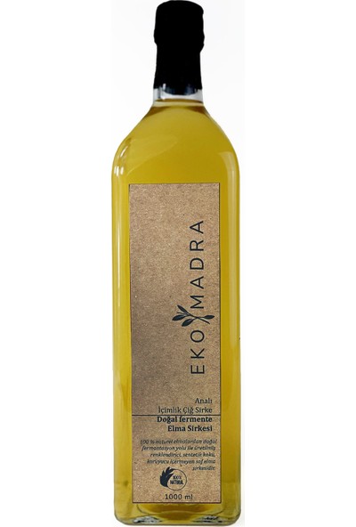 Eko Madra Ekomadra Fermente Elma Sirkesi 1 Lt