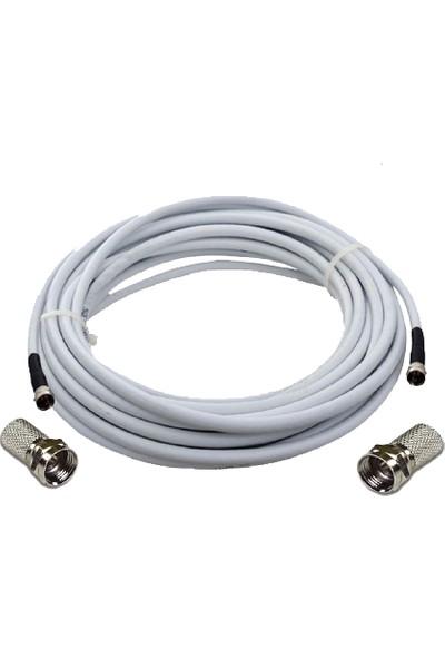 Botech Rg 6 U4 Beyaz Anten Kablosu - 20M