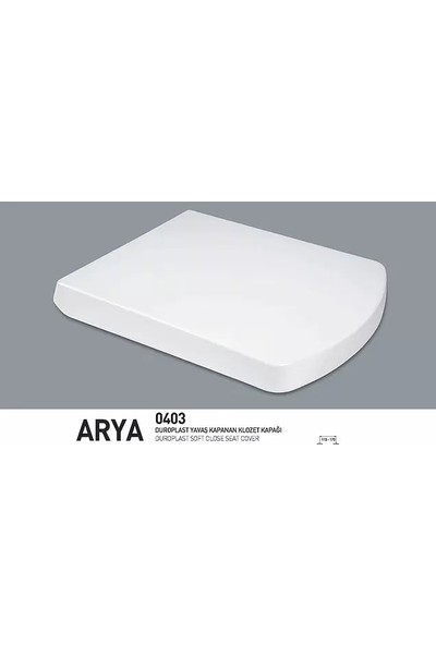 Nkp Arya Yavaş Kapanır Klozet Kapağı Nkp Arya Yavaş Kapanır Klozet Kapağı