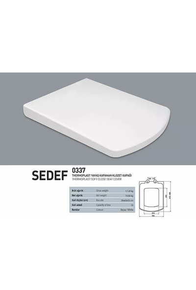 Sedef Yavaş Kapanır Klozet Kapağı Sedef Yavaş Kapanır Klozet Kapağı