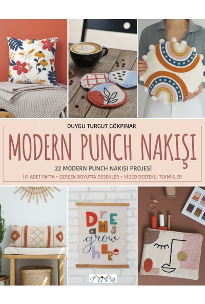 Modern Punch Nakışı - Duygu Turgut Gökpınar Modern Punch Nakışı - Duygu Turgut Gökpınar