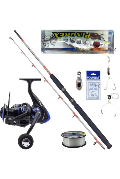 Remixon Energy 6000 Isora Navara 1.20 Tekne Olta Takımı Mercan Çupra Kalamar Mavi Remixon Energy 6000 Isora Navara 1.20 Tekne Olta Takımı Mercan Çupra Kalamar Mavi