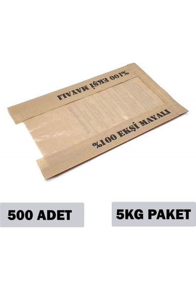 Kraft Ekmek Paketleme Kağıdı 25*40 5 kg