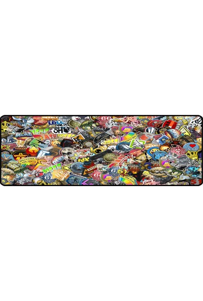 Gamingpadci Cs Go -3- 70X30 cm Speed Kaymaz Taban Dikişli Oyuncu Mouse Pad Gamingpadci Cs Go -3- 70X30 cm Speed Kaymaz Taban Dikişli Oyuncu Mouse Pad