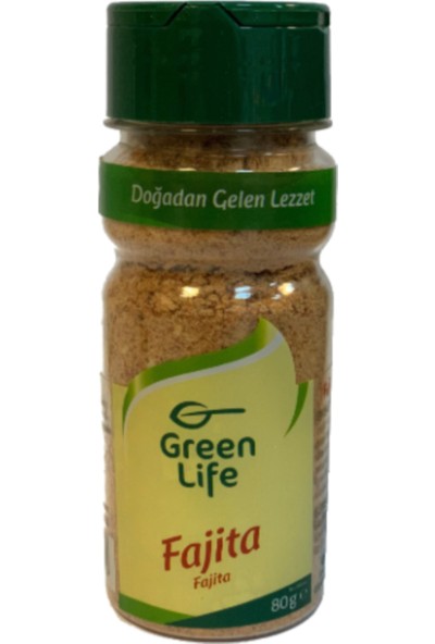 Green Life Fajita Baharatı - 80 gr Green Life Fajita Baharatı - 80 gr
