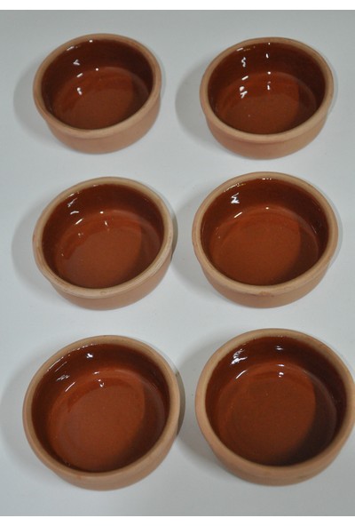 Gün Hediyelik Yöresel Toprak 6'lı Sütlaç Kasesi