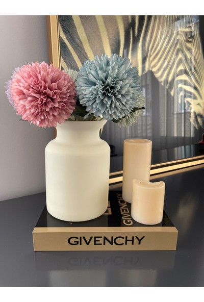 Cs Home Design Beyaz Pampas Cam Vazo Cs Home Design Beyaz Pampas Cam Vazo