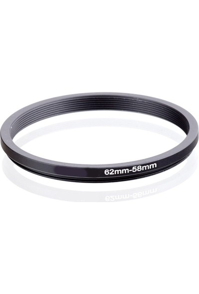 Raypro 62-58 mm Dönüştürücü Step Down Halka Filtre Adaptörü 62MM-58MM Raypro 62-58 mm Dönüştürücü Step Down Halka Filtre Adaptörü 62MM-58MM