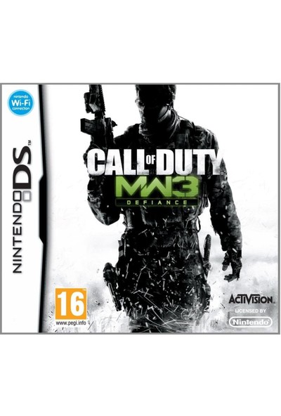 Konsol Oyun Call Of Duty Modern Warfare 3 Defiance Ikinci El Nintendo Ds Koleksiyonluk Oyun