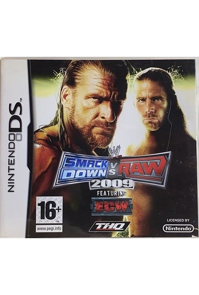 Konsol Oyun Smack Down Vs Raw 2009 Ikinci El Nintendo Ds Koleksiyonluk Oyun Konsol Oyun Smack Down Vs Raw 2009 Ikinci El Nintendo Ds Koleksiyonluk Oyun