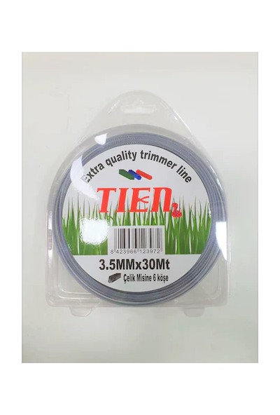 Tien Tırpan Çelik Misina 6 Köşe 1.kalite