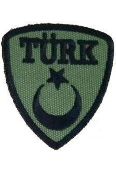 Sim Nakış Türk Bayrak Nakış Işleme Arma Patch Peç 5,5×6 cm Sim Nakış Türk Bayrak Nakış Işleme Arma Patch Peç 5,5×6 cm