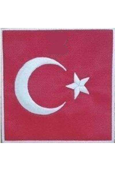 Sim Nakış Turkey Türkiye Türk Bayrak Nakış Işleme Arma Patch Peç 10X10 cm Sim Nakış Turkey Türkiye Türk Bayrak Nakış Işleme Arma Patch Peç 10X10 cm