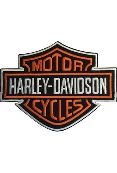 Sim Nakış Harley Davidson Nakış Işleme Arma Patch Peç 8×10,5 cm