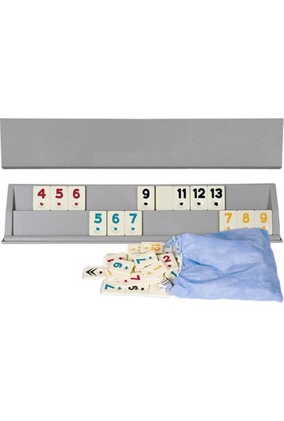 Zabata Plastik Okey Takımı Tahta Büyük Boy Birinci Sınıf Istakalı Taş Kesesi Mevcut