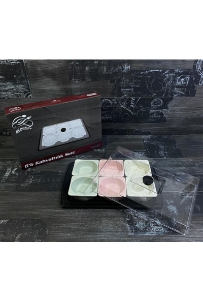 Cooker Altılı 8 Parça Kapaklı Kahvaltılık