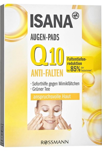 Isana Q10 Göz Altı Pedleri