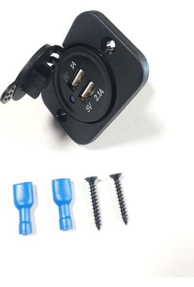 Carub Çakmak Soketi USB Yüzeye Monte BR1700810