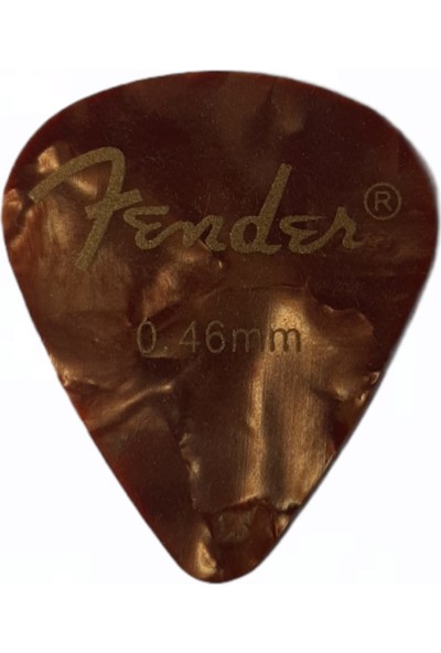 Fender 351 Shape Classic Golden Bronze Pick - 1 Adet 0.46 Pena Fender 351 Shape Classic Golden Bronze Pick - 1 Adet 0.46 Pena