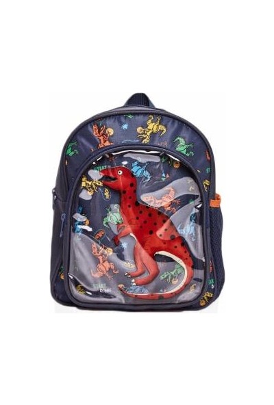 Masho Trend Dinozor Baskılı Anaokulu Çantası - Dinozor Kreş Çantası - Çocuk Çanta