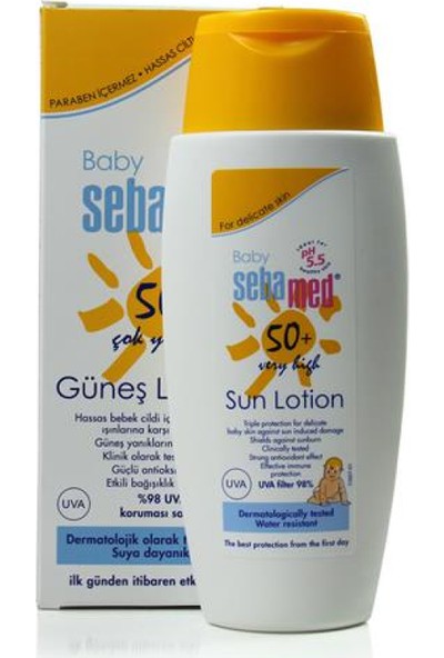 Sebamed Baby Güneş Losyonu 50 Faktör 150 ml Sebamed Baby Güneş Losyonu 50 Faktör 150 ml