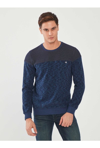 Mcl Bisiklet Yaka Pamuklu Desenli Büyük Beden Sweatshirt Mcl Bisiklet Yaka Pamuklu Desenli Büyük Beden Sweatshirt